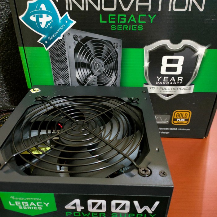 Jual POWER SUPPLY INNOVATION LEGACY 400W GOLD | Shopee Indonesia