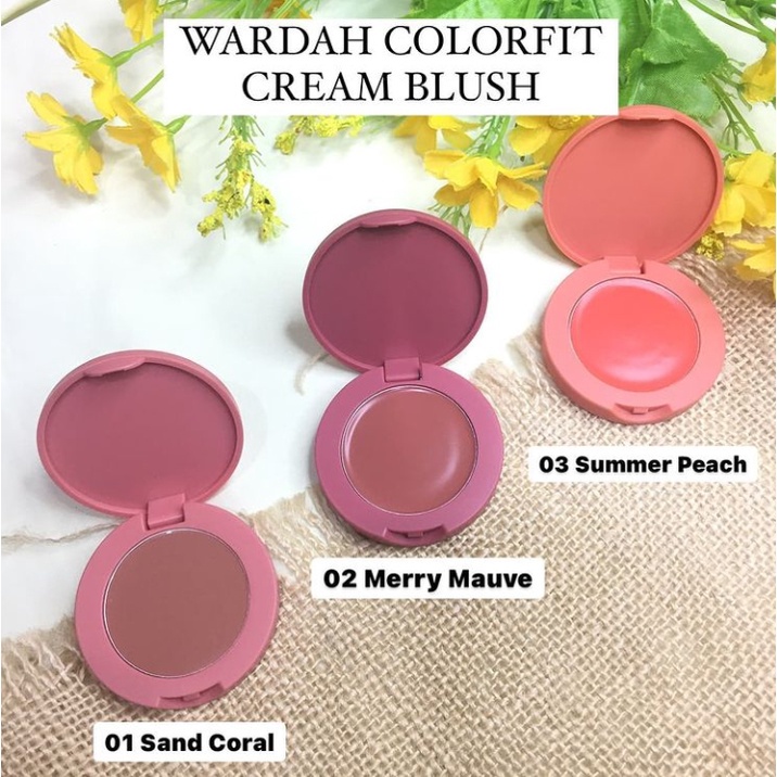 Jual (cod)Wardah Colorfit Cream Blush terlaris | Shopee Indonesia