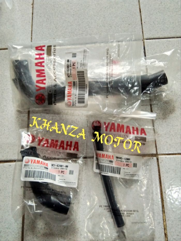 Jual SELANG RADIATOR SET VIXION OLD ASLI YGP 3pc | Shopee Indonesia