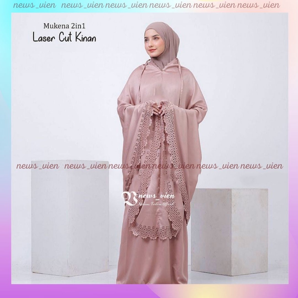Jual mukena dewasa 2 in 1 satin silk premium adem model terbaru mukenah ...