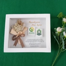 Jual Figura Custom / 3D Frame Kado Hadiah Kenang-Kenangan Magang ...