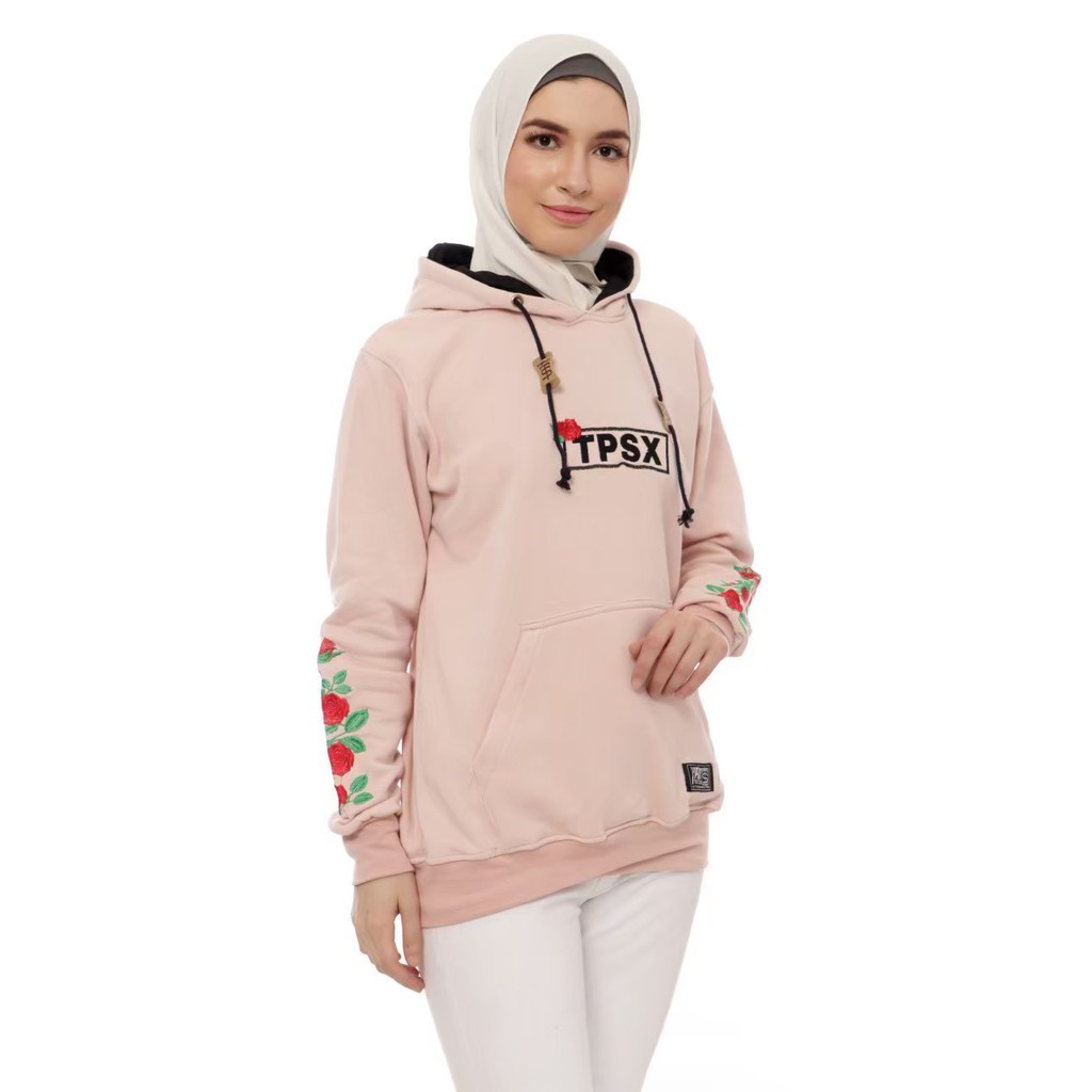 Jual Sweater Nissa Sabyan / Sweater Hoodie Original Triplesix / Jaket ...