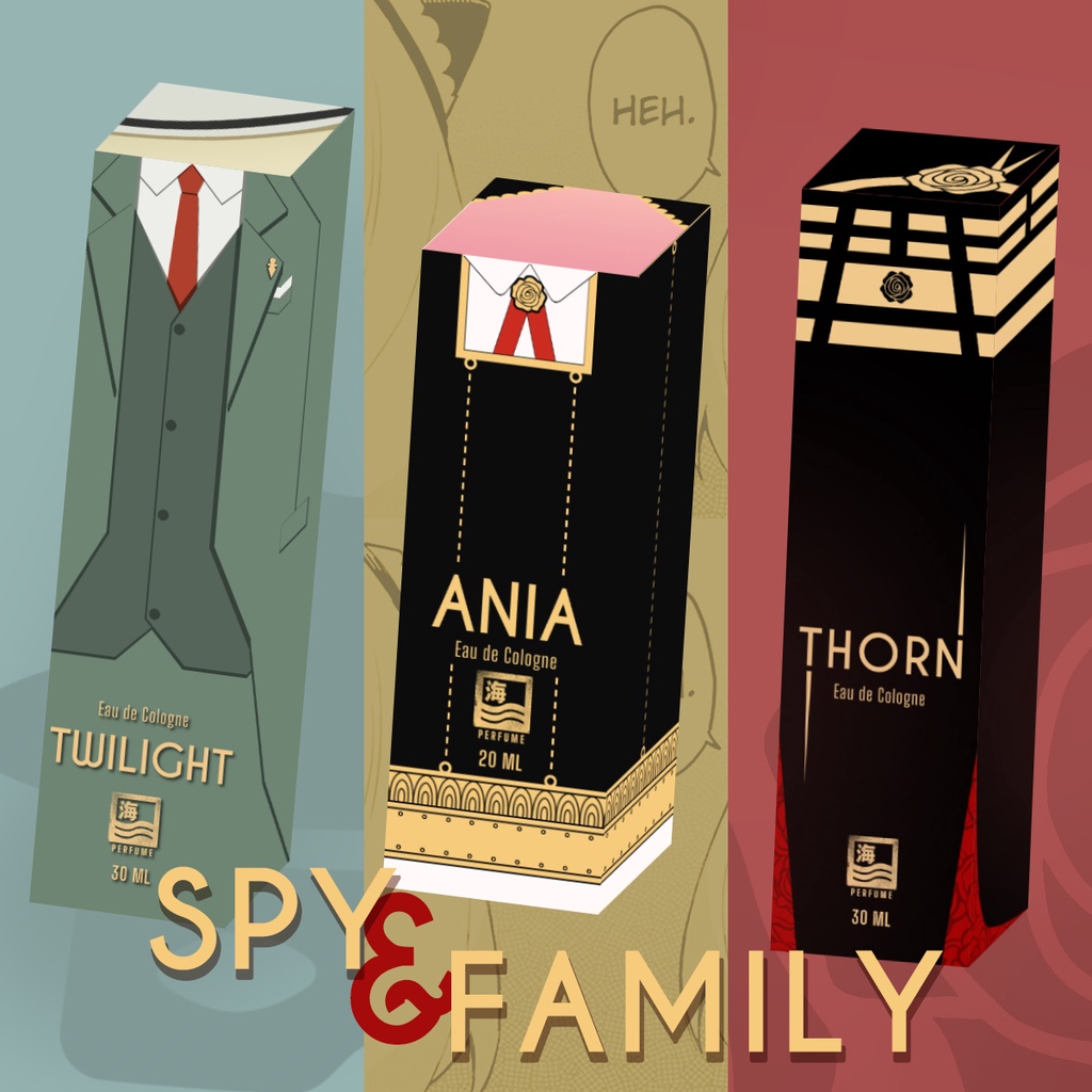 Jual Anime Character Inspired Perfume Spy x Family Yor Anya Loid ...