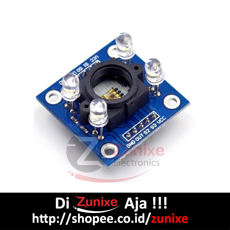 Jual Sensor Warna TCS3200 GY-31 Colour Board Module for Arduino ...