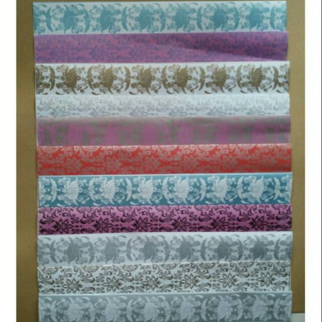 Jual Kertas Kado Motif Batik Imp | Shopee Indonesia