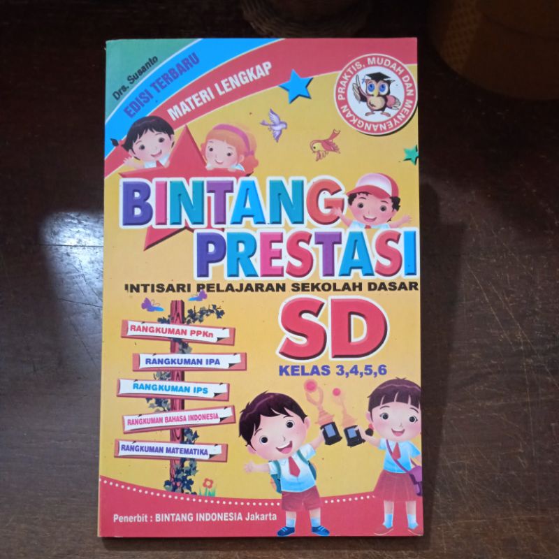 Jual Bintang Prestasi Intisari Pelajaran Sekolah Dasar SD Kelas 3 4 5 6 | Shopee Indonesia