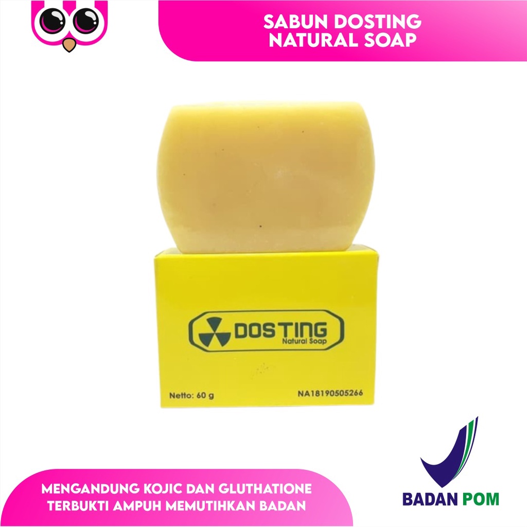 Jual [ DUS KUNING ] SABUN DOSTING ORIGINAL BPOM JAMIN PUTIH 7 HR ...