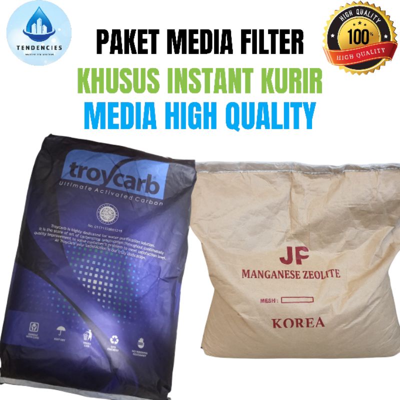 Jual MEDIA TABUNG FRP 1054 - KARBON AKTIF TROYCARB 25 KG + MANGAN ...
