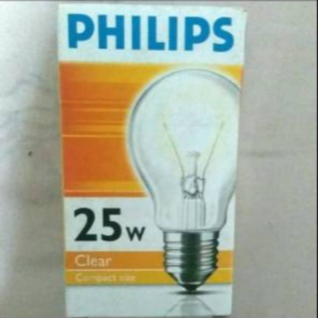 Jual Lampu bohlam / dop pijar Philips / pemanas Clear 40 watt | Shopee ...