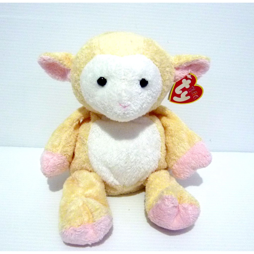 Jual Boneka Domba Sheep Lamb Original TY Pluffies Super Soft | Shopee ...