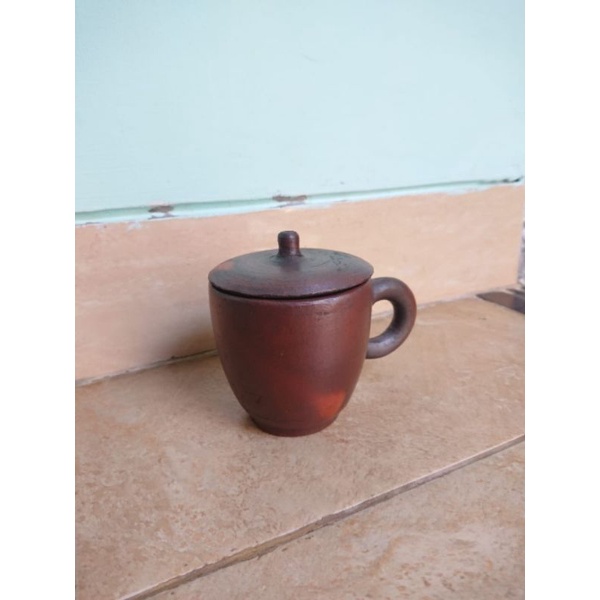 Jual CANGKIR POCI GERABAH TANAH LIAT NMR 1 /CANGKIR TRADISIONAL JAWA ...
