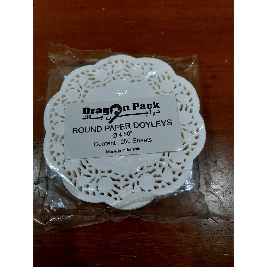 Jual Kertas Paper Doyleys / Doilies Dragon Pack Lingkaran 4.5" (250 pcs) | Shopee Indonesia