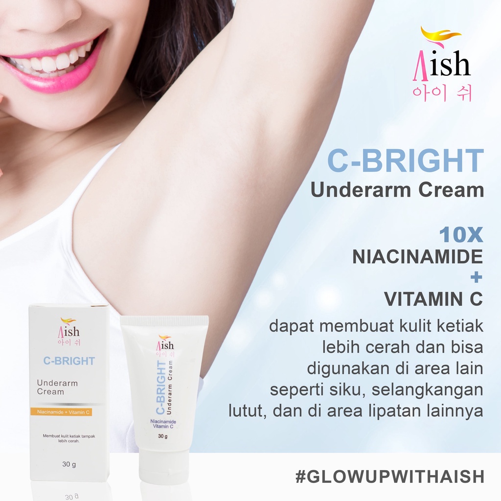 Jual AISH UNDERARM CREAM KOREA ( MEMUTIHKAN KETIAK / SELANGKANGAN DAN ...