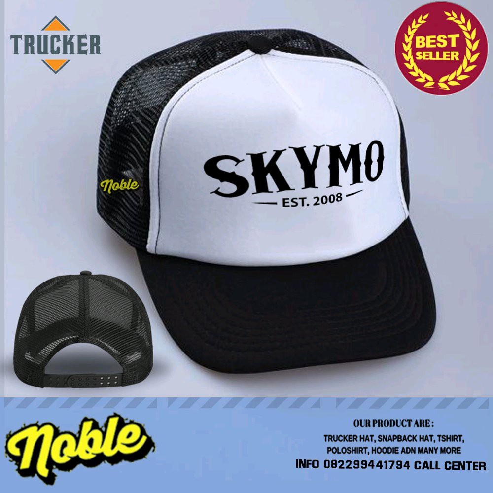 Jual Dijual Topi Jaring Trucker Casual Skymo Logo Fashion Simbol Logo ...