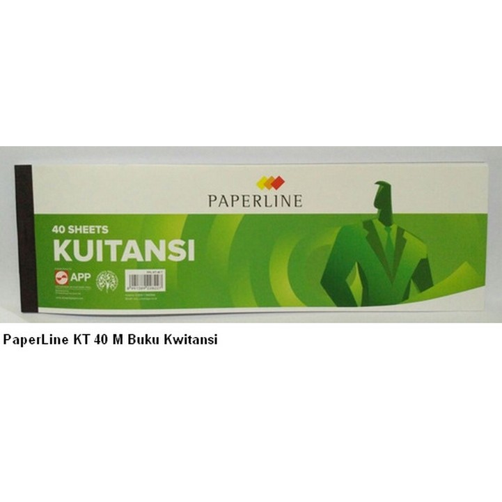 Jual PaperLine KT 40 M Buku Kwitansi ( 3 pcs ) | Shopee Indonesia