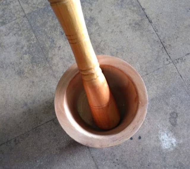 Jual LUMPANG / ALU TUMBUK bahan kayu mahoni | Shopee Indonesia