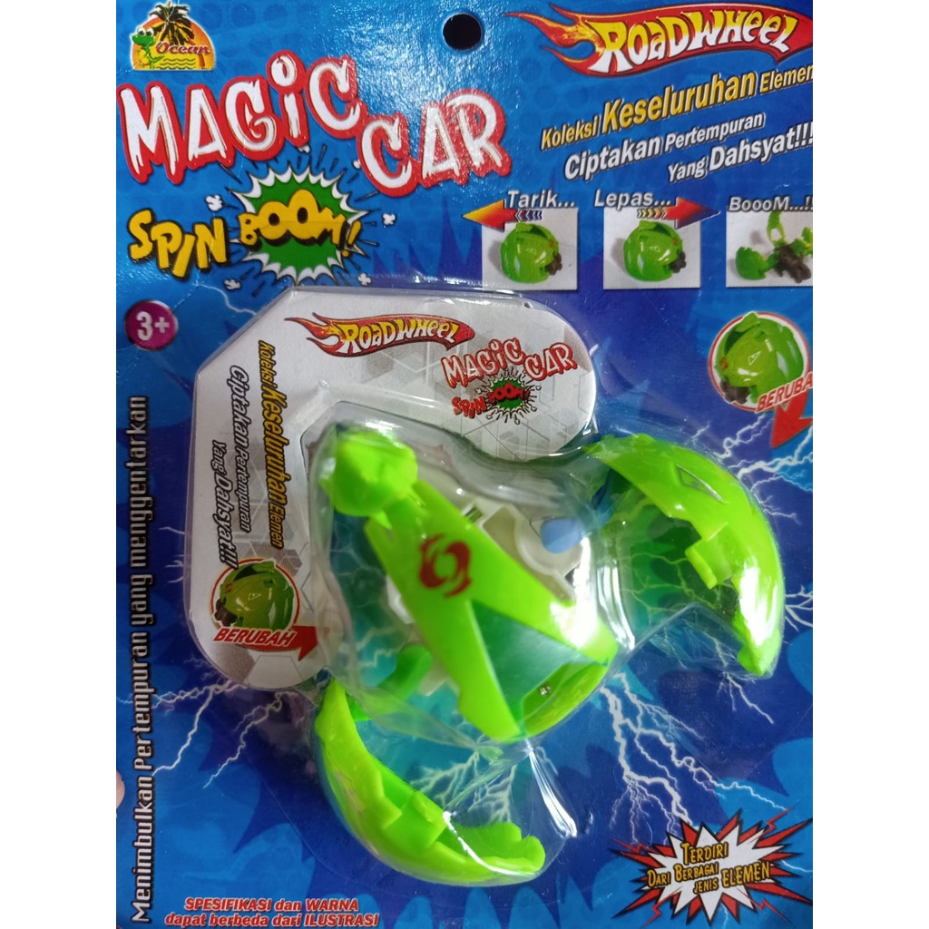 Jual MAINAN ROADWHEEL MAGIC CAR SPIN BOOM | Shopee Indonesia