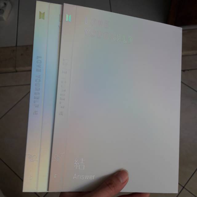 Jual SLEEVE BTS Answer love yourself album S & F version | Shopee Indonesia