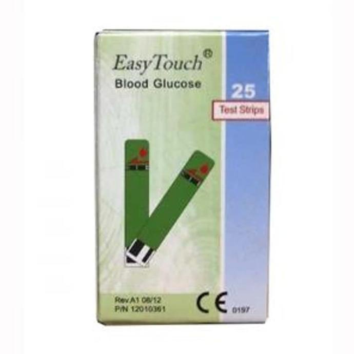 Jual Strip Gula Darah Easy Touch Stik Glucose Test Darah Promo | Shopee ...