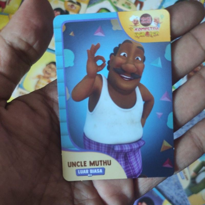Jual 13-06-2024 Kartu Upin Ipin Choki-choki Choki Choki jarjit rembo ijat tok dalang mail ...