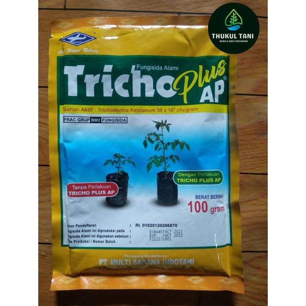 Jual FUNGISIDA ALAMI- TRICHO PLUS AP TRICHODERMA HARZIANUM 30X10 CFU ...