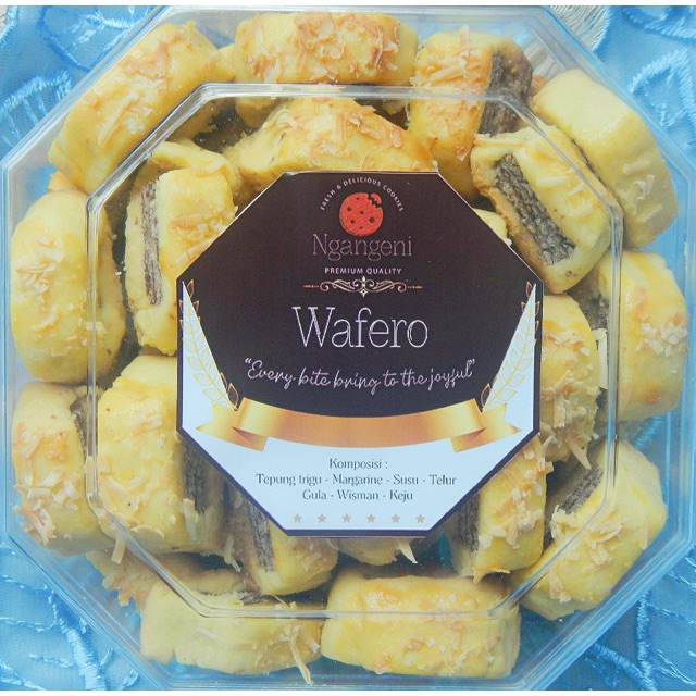 Jual Kue Kering Wafero ( Wafer yang dibalut dengan cookies yang lezat ...