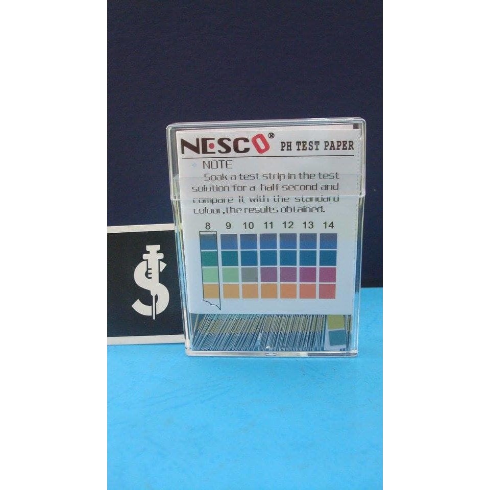Jual PH Paper strip / Kertas PH Universal Nesco Box 100s | Shopee Indonesia