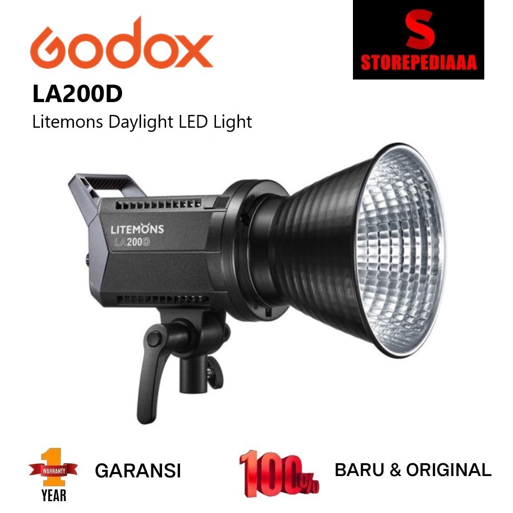 Jual Godox LA200D Litemons Daylight LED Light LA200-D LA-200D | Shopee Indonesia