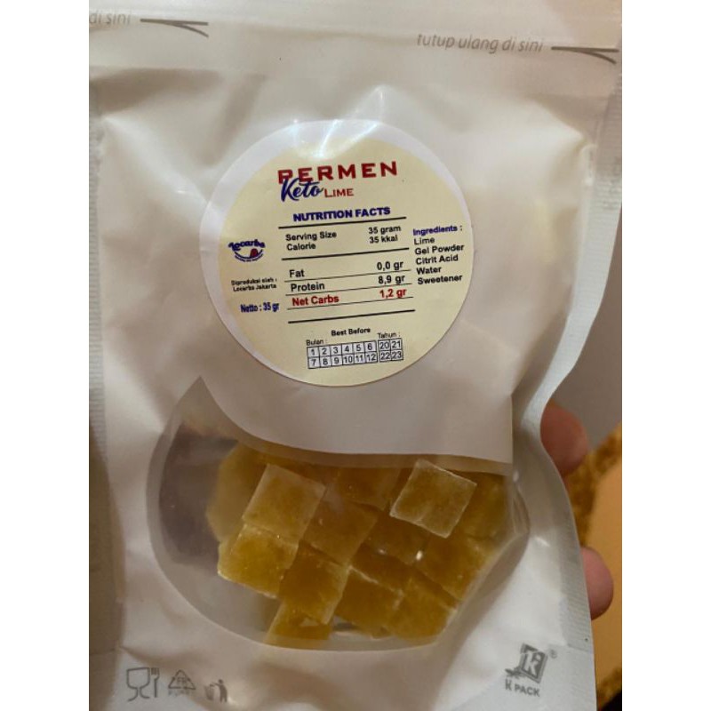Jual PERMEN LOW CARB permen diet rasa lemon tanpa gula | Shopee Indonesia