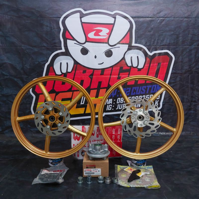 Jual wheelset velg rcb pnp klx, dtracker racingboy | Shopee Indonesia