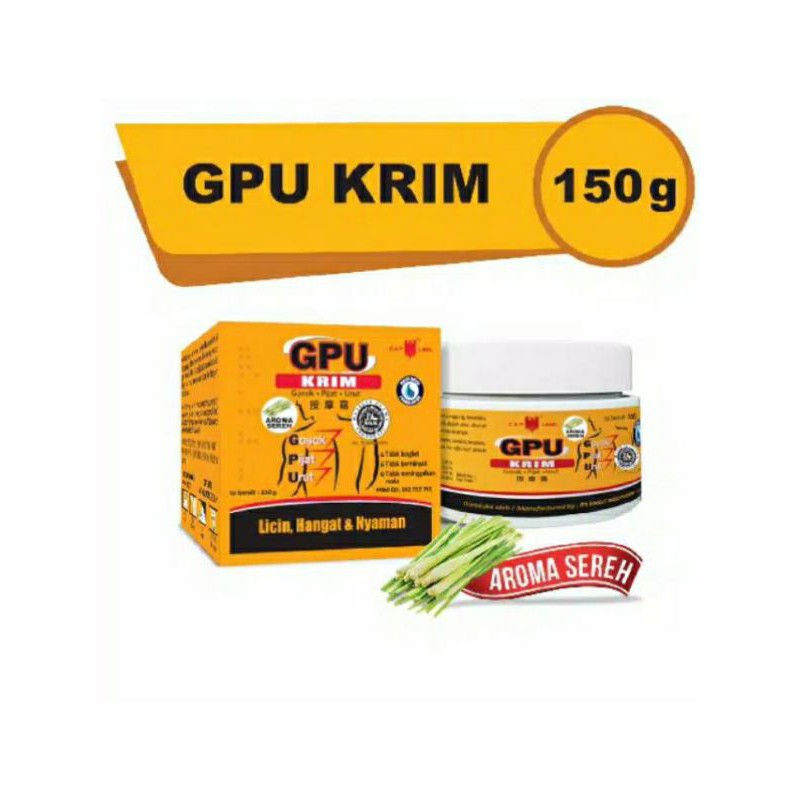 Jual GPU KRIM 150 gr | Shopee Indonesia