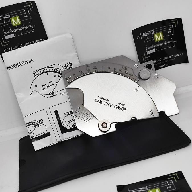 Jual welding inspection gauge welding gauge pengukur fillet hasil las | Shopee Indonesia