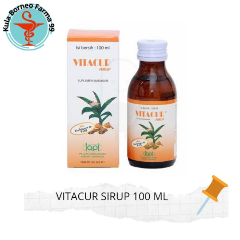 Jual VITACUR SIRUP 100 ML | Shopee Indonesia