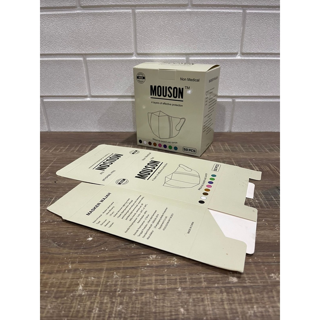 Jual Pakingan Kosong Box Dukbil Mouson / Box kosong Mouson | Shopee ...