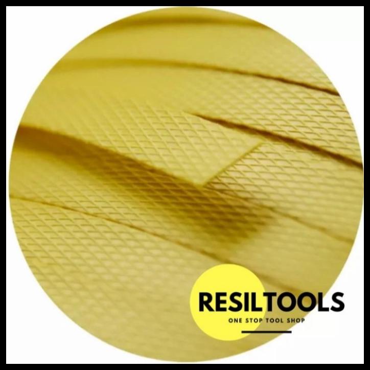 Jual Tali Plat Strapping Plastik Kuning 11Mm Pengikat Peti Barang 10 ...