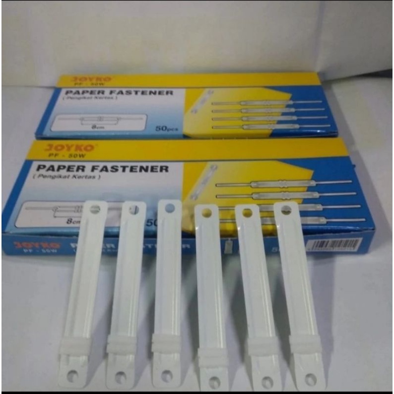 Jual Acco Plastik / Paper Fastener/ Pengikat Kertas Joyko PF-50W ...