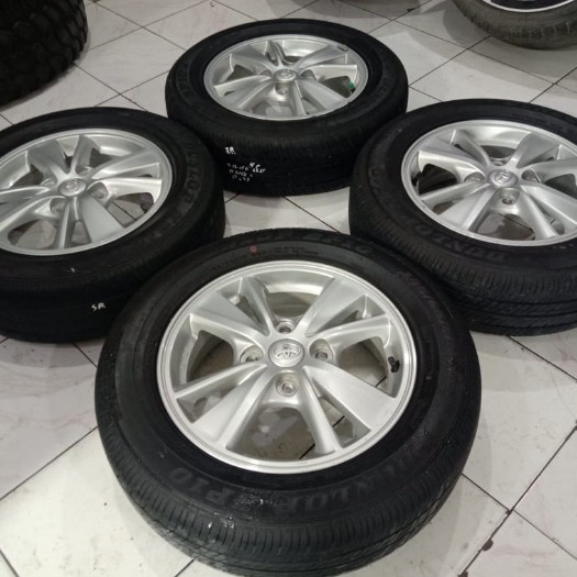 Jual velg mobil second standard OEM Toyota Avanza Veloz Ring 15 PCD ...