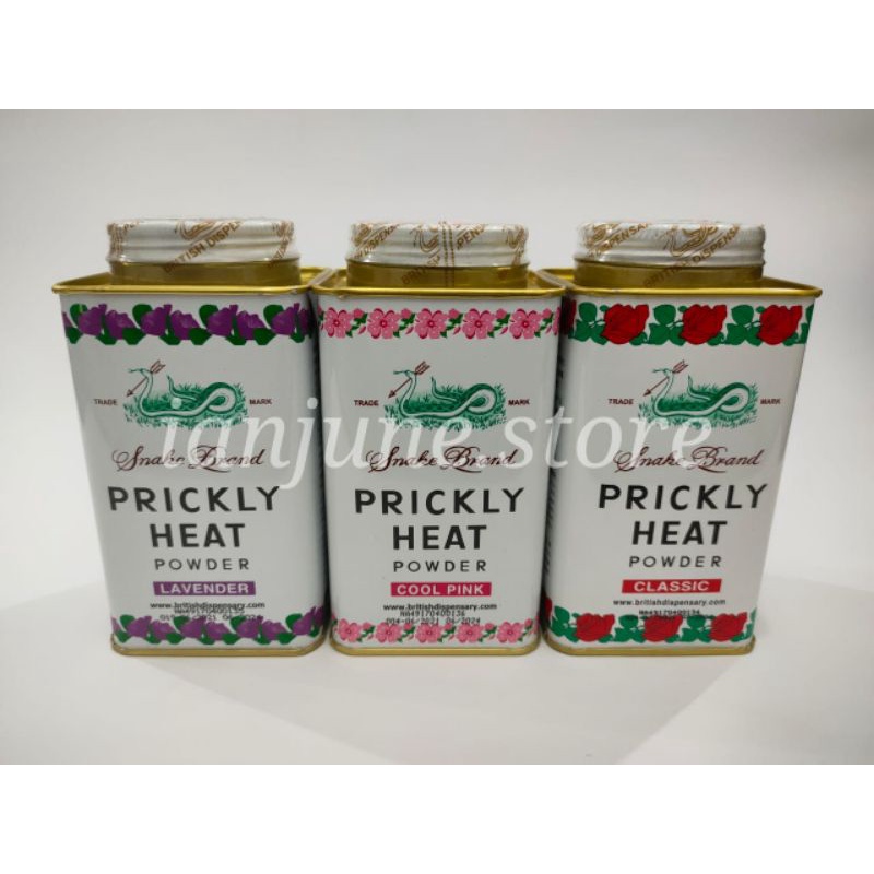 Jual Bedak Ular Prickly Heat 150gr Powder Classic Lavender Cool Pink ...