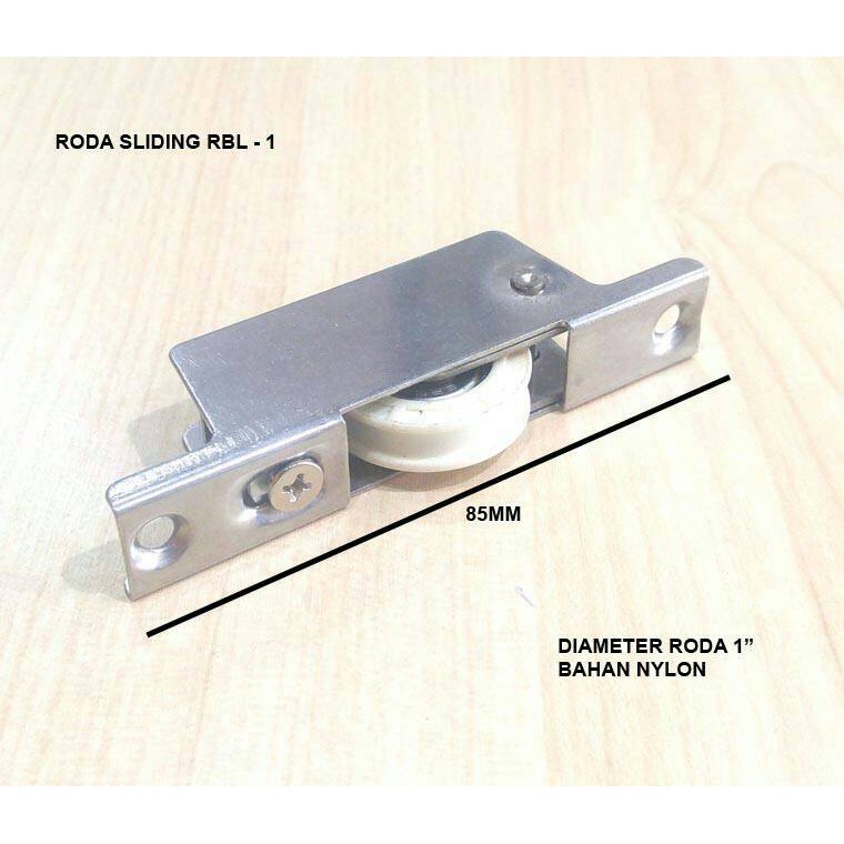 Jual Roda Sliding RBL - 1 Untuk Pintu Kayu / Aluminium | Shopee Indonesia