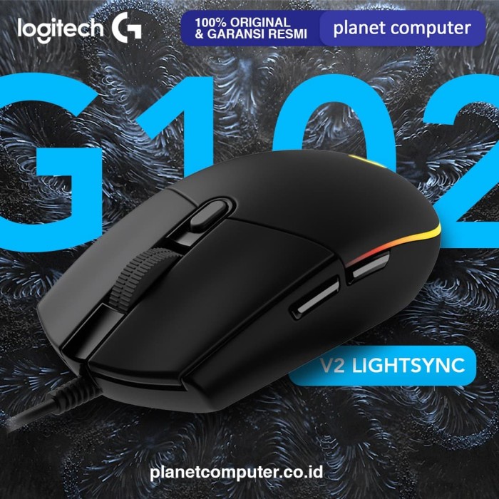 Jual MOUSE LOGITECH GAMING G102 V2 LIGHTSYNC BLACK | Shopee Indonesia