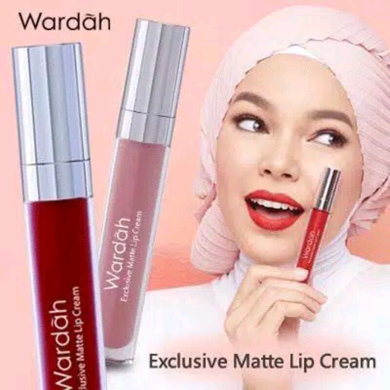 Jual Lipcream Wardah || Lipcream Wardah Exclusive Matte || Lip Cream ...