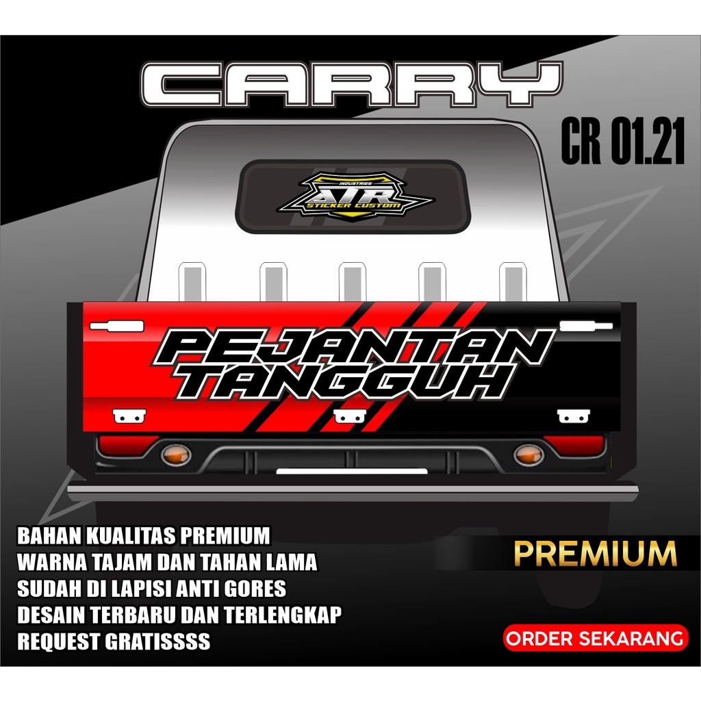 Jual STICKER CARRY PICK UP / STIKER BAK BELAKANG CARRY / Sticker Pintu ... Jual STICKER CARRY PICK UP / STIKER BAK BELAKANG CARRY / Sticker Pintu ...