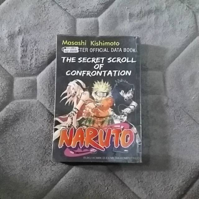 Jual Naruto The Secret Scroll Of Confrontation Character Official Data ...