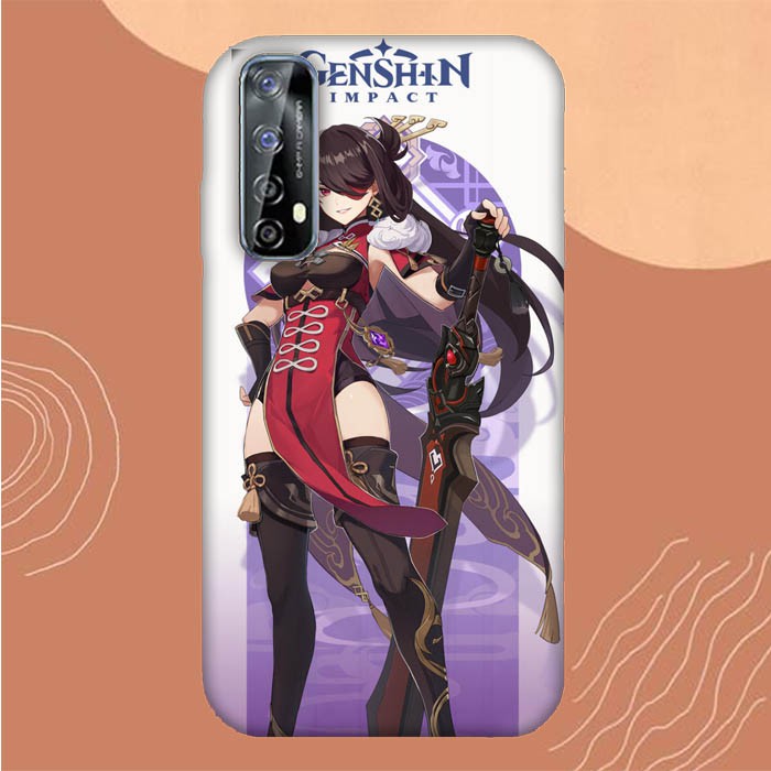 Jual Custom Case Realme 7 Casing HP Genshin Impact Beidou LI0602 ...