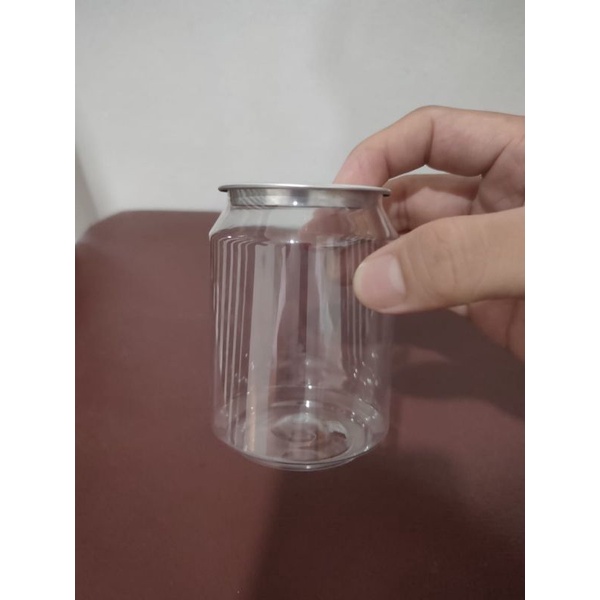 Jual botol plastik Pet Can 250ml tutup kaleng | Shopee Indonesia