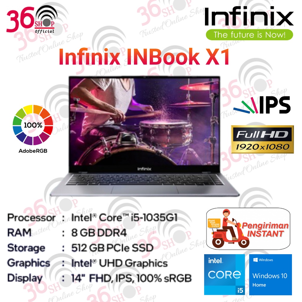 Jual Infinix Laptop X1 Core i3 8GB +256GB - Core i7 16GB+512GB Garansi ...