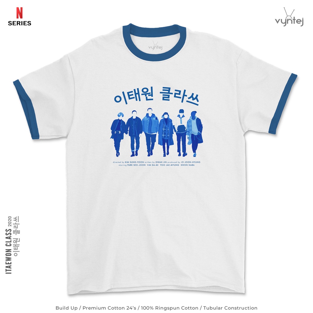 Jual KAOS ITAEWON CLASS - 001 - RINGER TEE SHIRT / BAJU DRAMA KOREA ...
