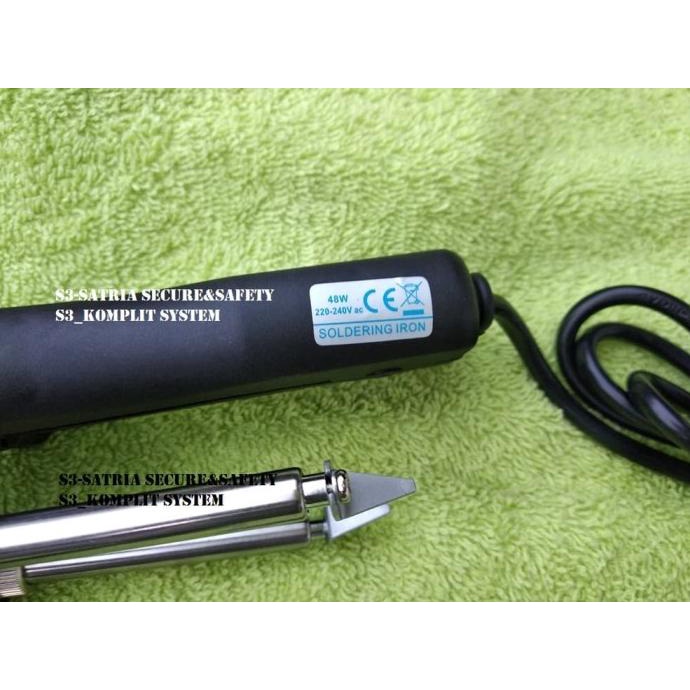 Jual Tweezer Solder cabang 2 Mata Double Jepit IC SMD LED Dobel ...