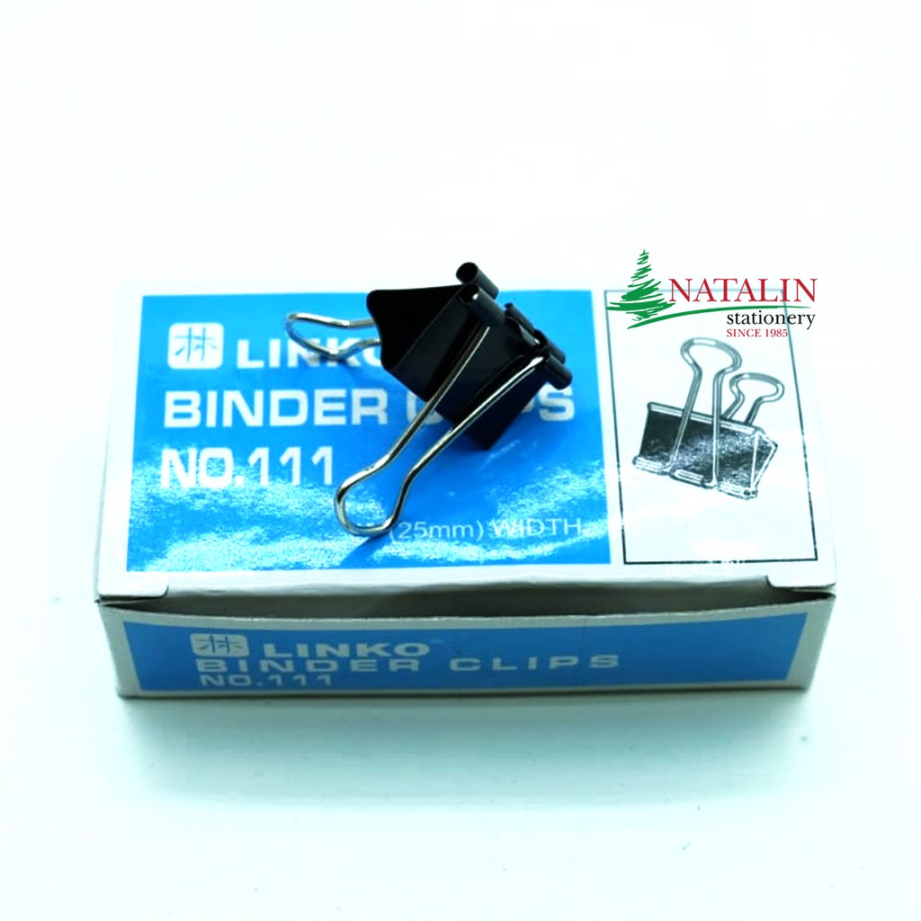 Jual BINDER CLIP 111 ( 25 mm ) LINKO | Shopee Indonesia
