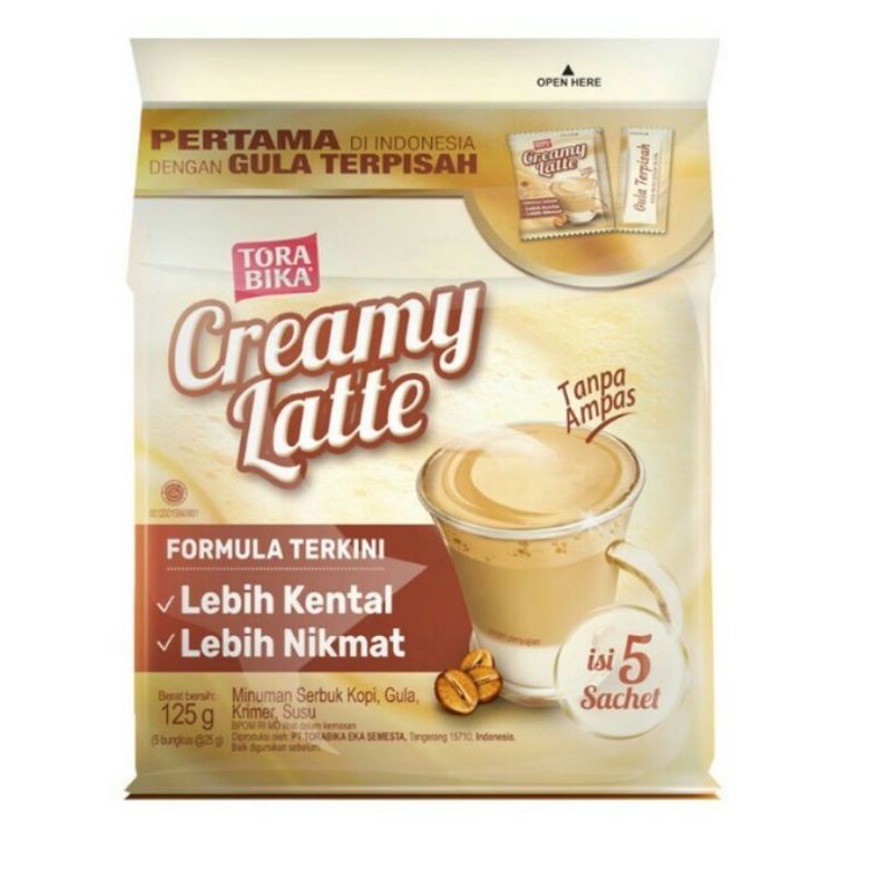 Jual Torabika Creamy Latte (5 sachet @25gr) | Shopee Indonesia